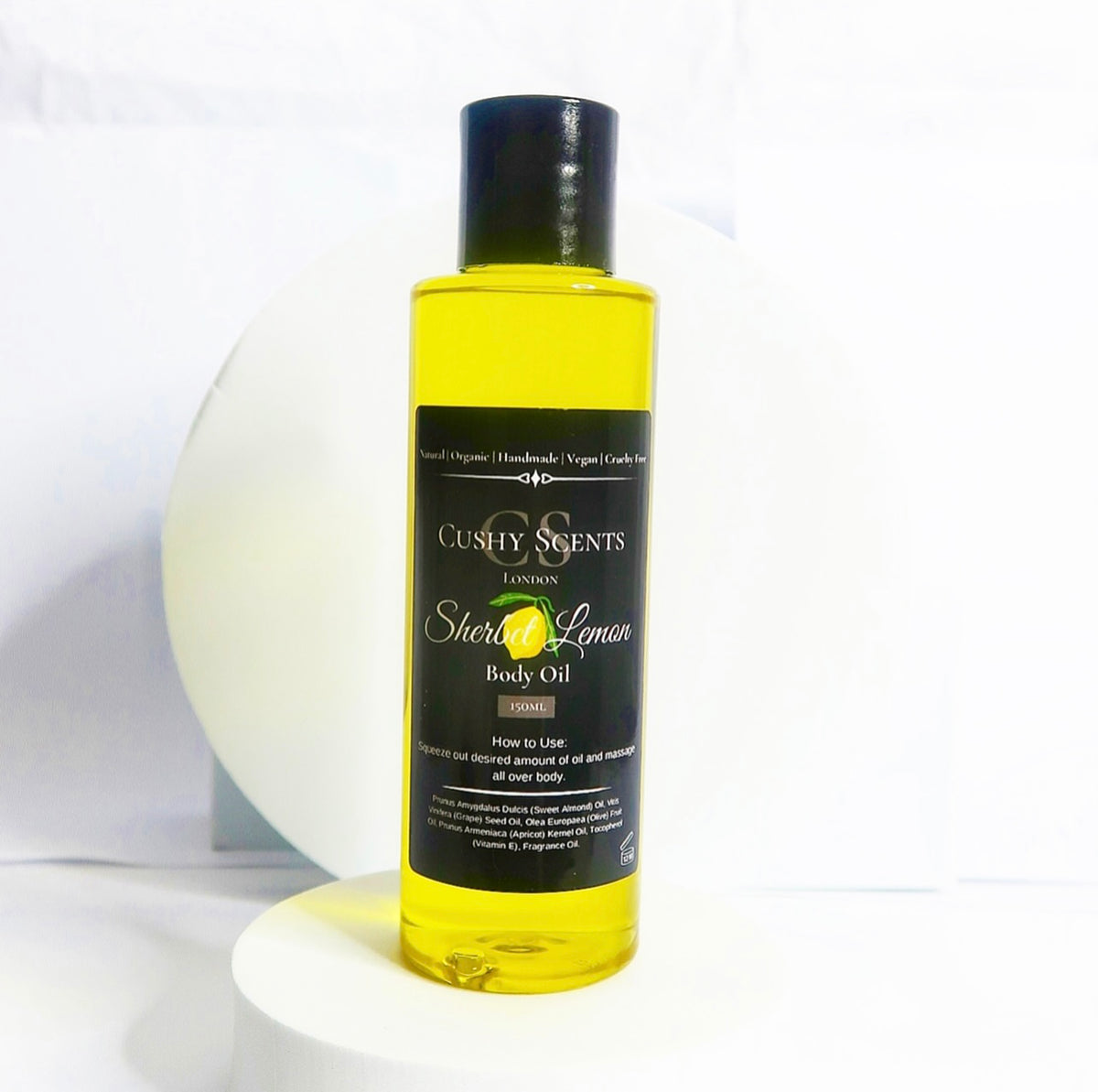 Sherbet Lemon Body Oil - Cushy Scents